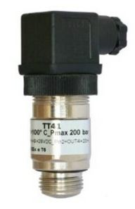 Temperatur Transmitter 1/2" 24VDC 4-20mA 0-100C IP65 200 bar (fox TT41 ...